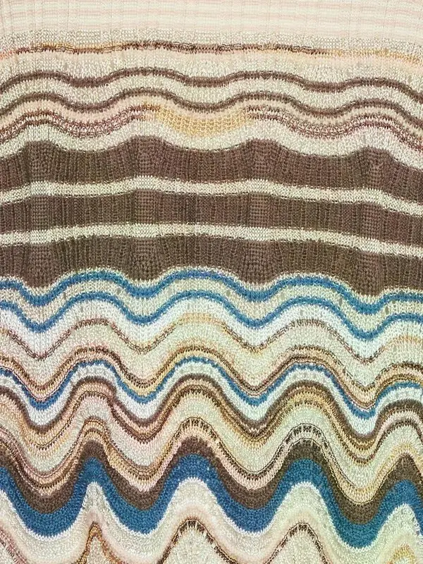 Missoni Rib-knit Flared Top