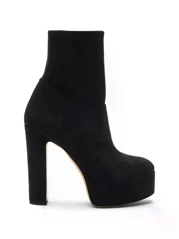 Casadei Patty Platform Ankle Boots
