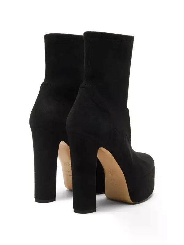 Casadei Patty Platform Ankle Boots