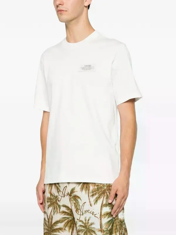 Amiri Logo-patch T-shirt