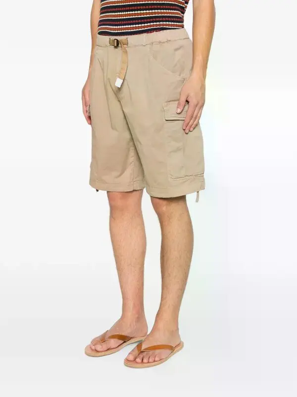 WHITE SAND Belted Cargo Shorts