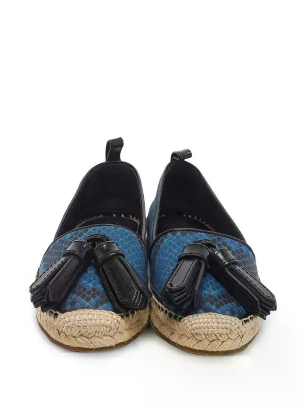 Burberry Snake-print Espadrilles
