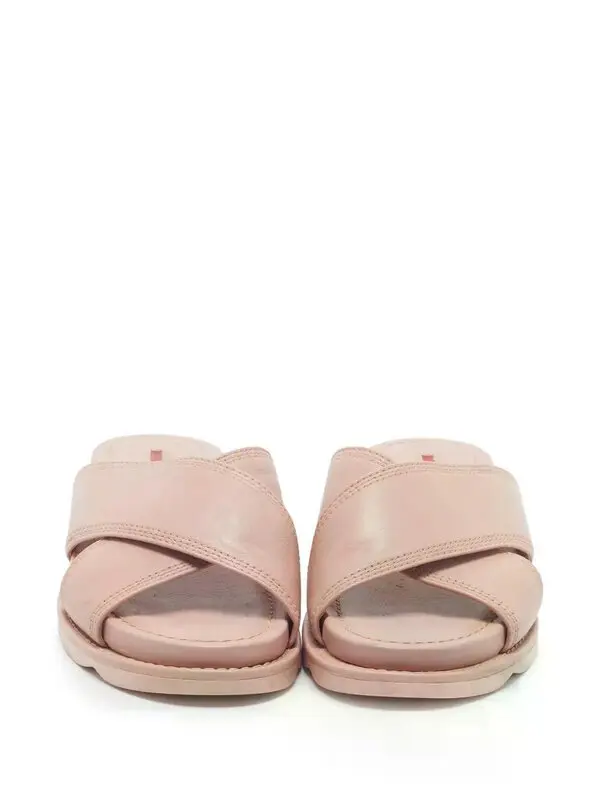 Prada Crisscross Flat Slides