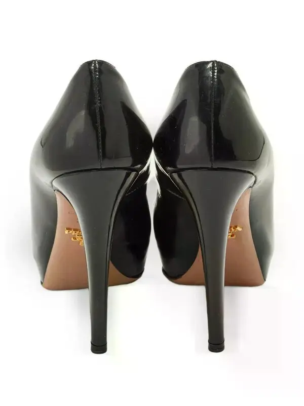 Prada Leather Platform Pumps