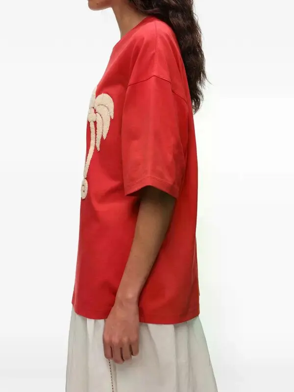 Bimba Y Lola Towelling Logo T-shirt