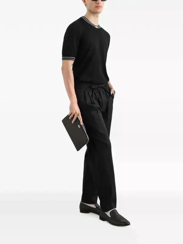 Dolce & Gabbana Cotton Gabardine Jogging Trousers