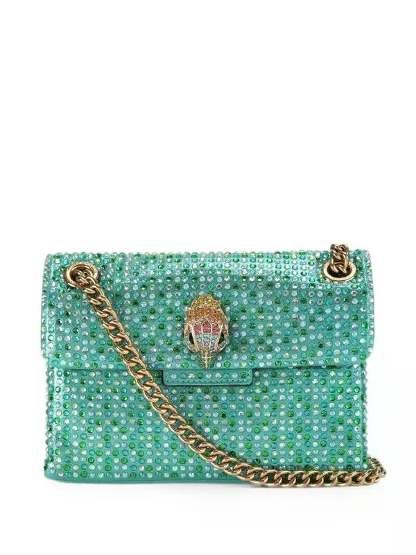 Kurt Geiger Fabric Mini Kensington Bag - Green