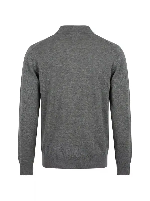 TOMBOLINI Button-fastening Polo-collar Sweater
