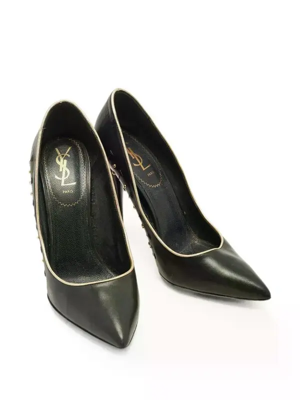 Saint Laurent Leather Heeled Pumps