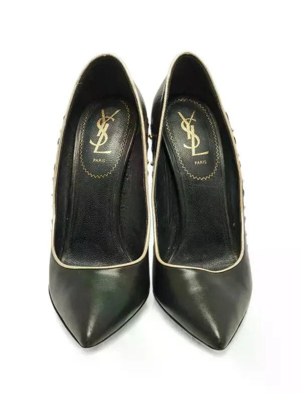 Saint Laurent Leather Heeled Pumps