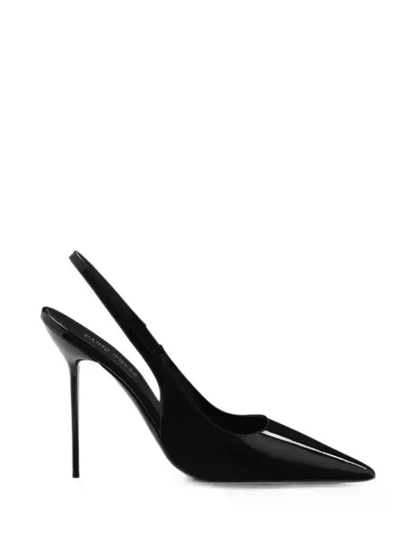 Paris Texas Lidia Slingback Pumps - Black