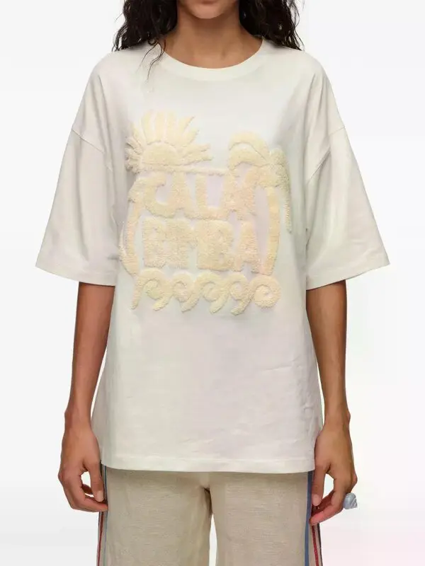 Bimba Y Lola Embroidered Logo T-shirt