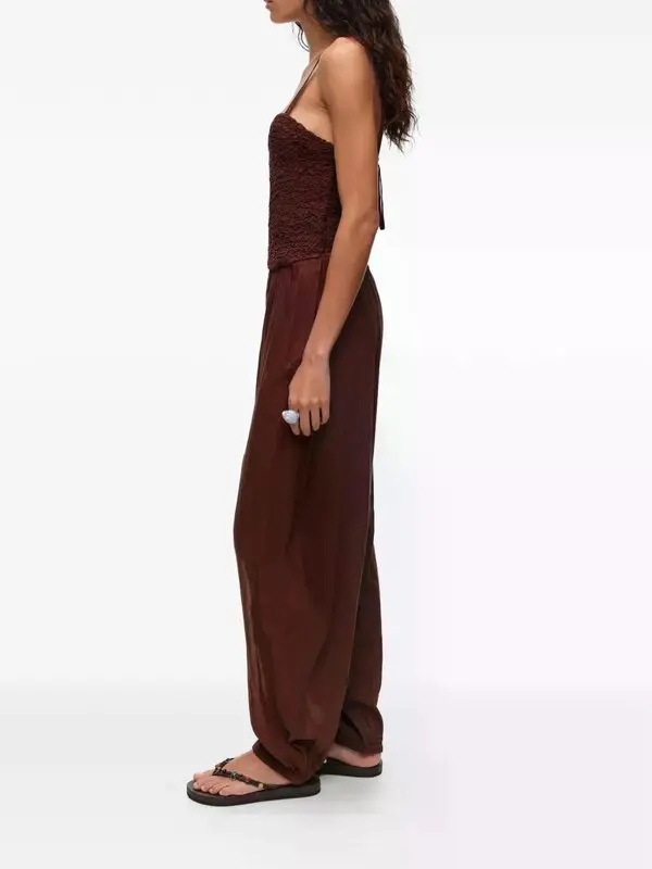 Bimba Y Lola Shirred Bodice Jumpsuit