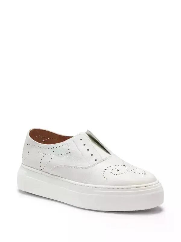 Fratelli Rossetti Brogue Detail Slip-on Sneakers