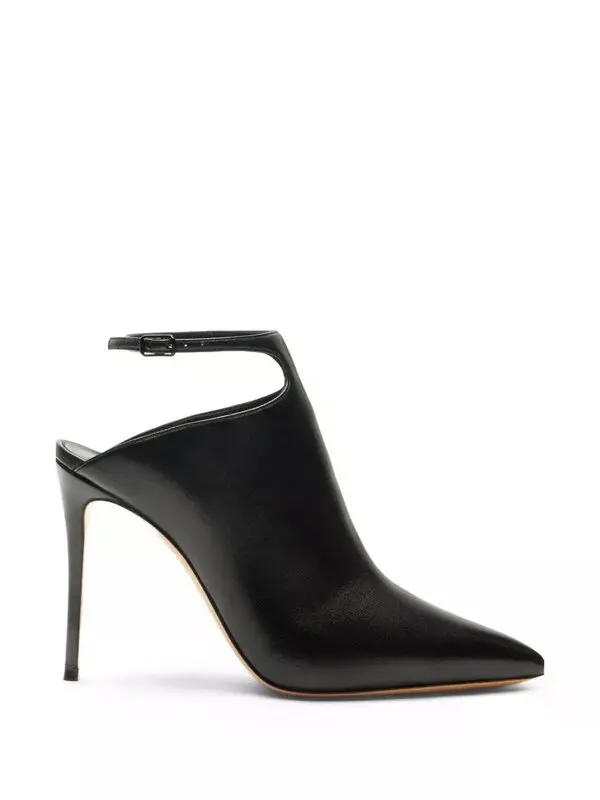 Casadei Julia Flavour Leather Mules - Black