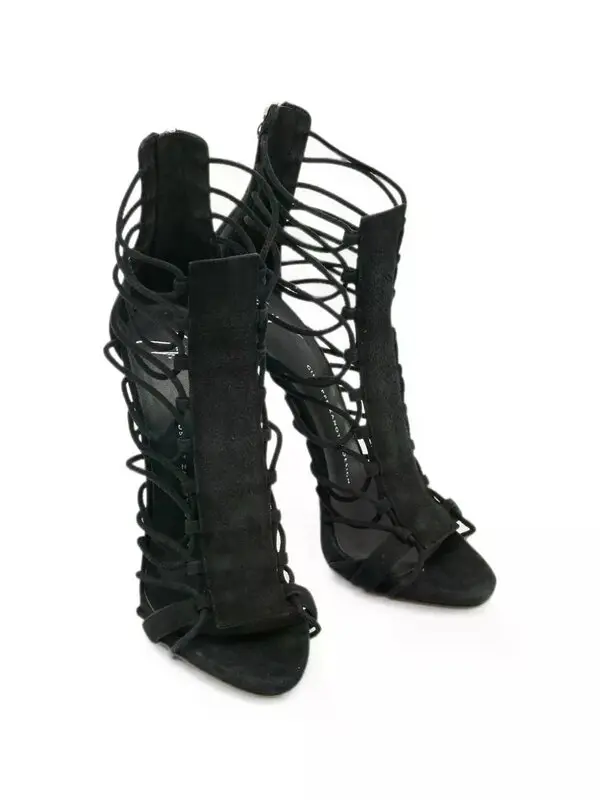 GIUSEPPE ZANOTTI Suede Stiletto Sandals