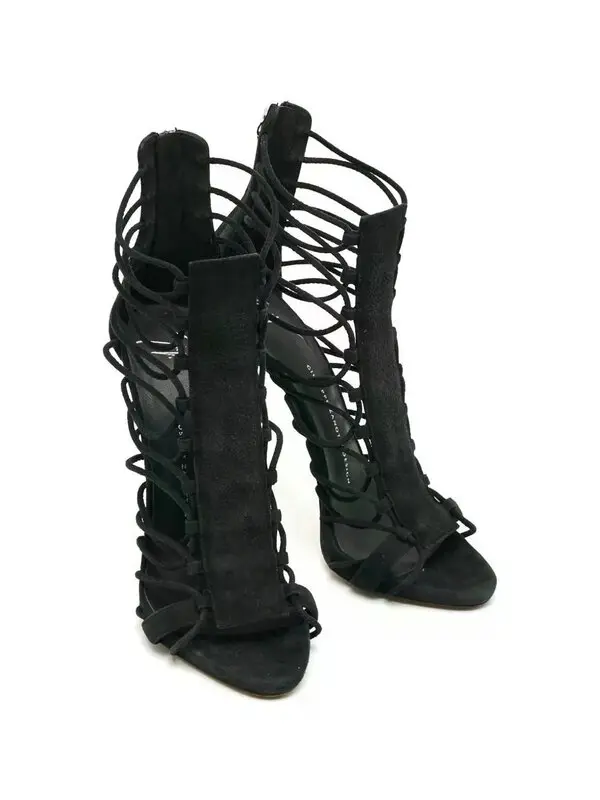 GIUSEPPE ZANOTTI Suede Stiletto Sandals