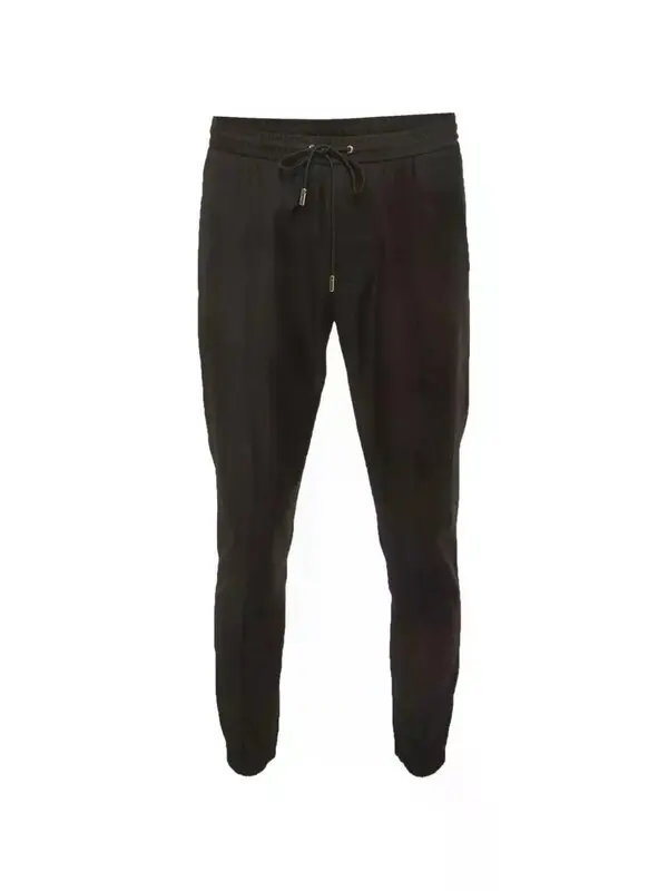Dior Gabardine Zip-detail Track Pants - Black