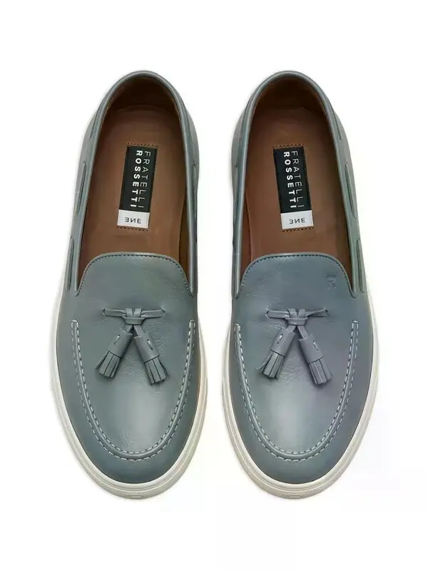 Fratelli Rossetti Brera Leather Loafers - Green