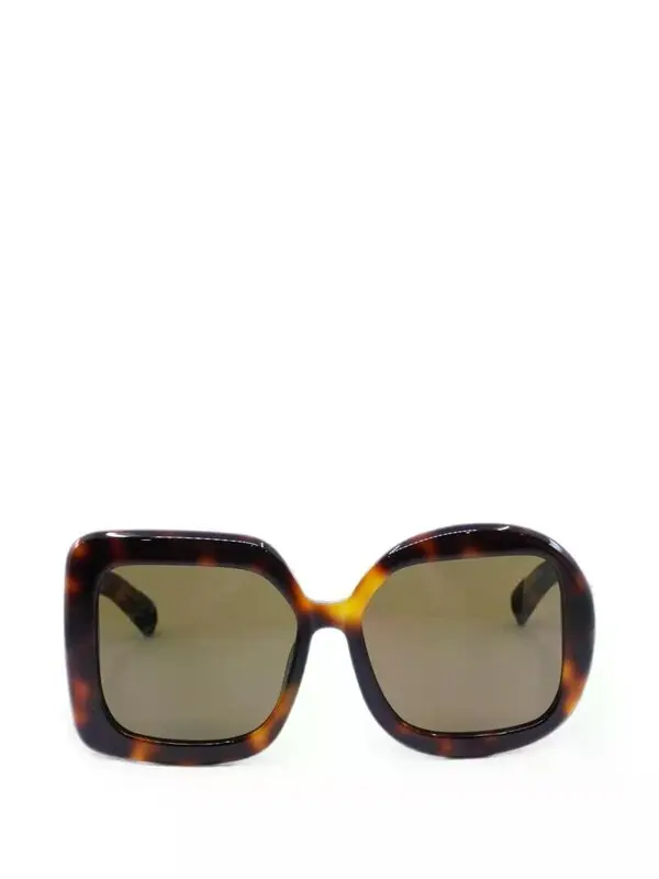Jacquemus Square Frame Sunglasses - Brown