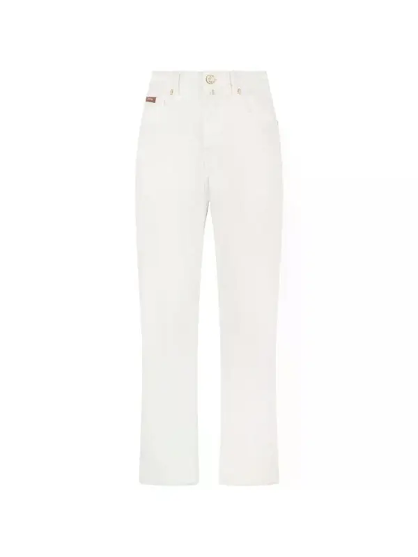 BILLIONAIRE Bb Monogram Straight-leg Jeans
