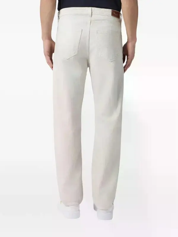 BILLIONAIRE Bb Monogram Straight-leg Jeans