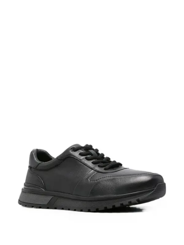 SERGIO MORETTI FIRENZE Panelled Leather Sneakers