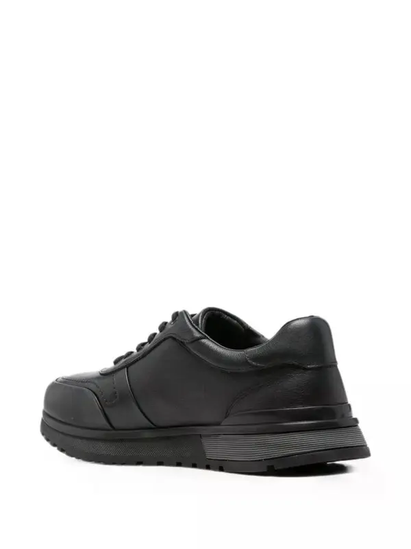 SERGIO MORETTI FIRENZE Panelled Leather Sneakers