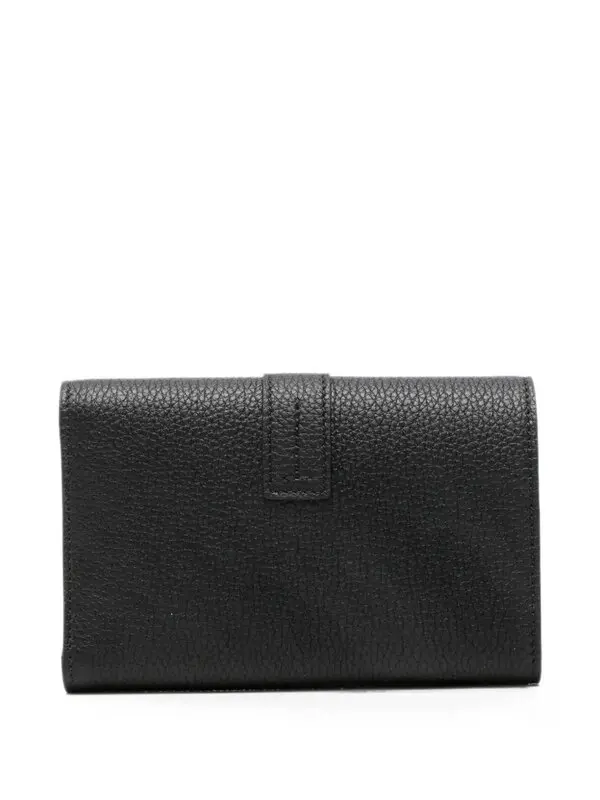 TOM FORD T-logo Grained-leather Wallet - Black