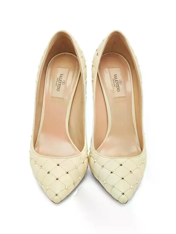 Valentino Garavani Rockstud Quilted Pumps