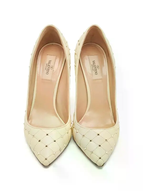 Valentino Garavani Rockstud Quilted Pumps