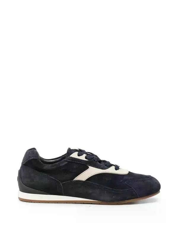 FERRAGAMO Gancini Plaque Panelled Sneakers