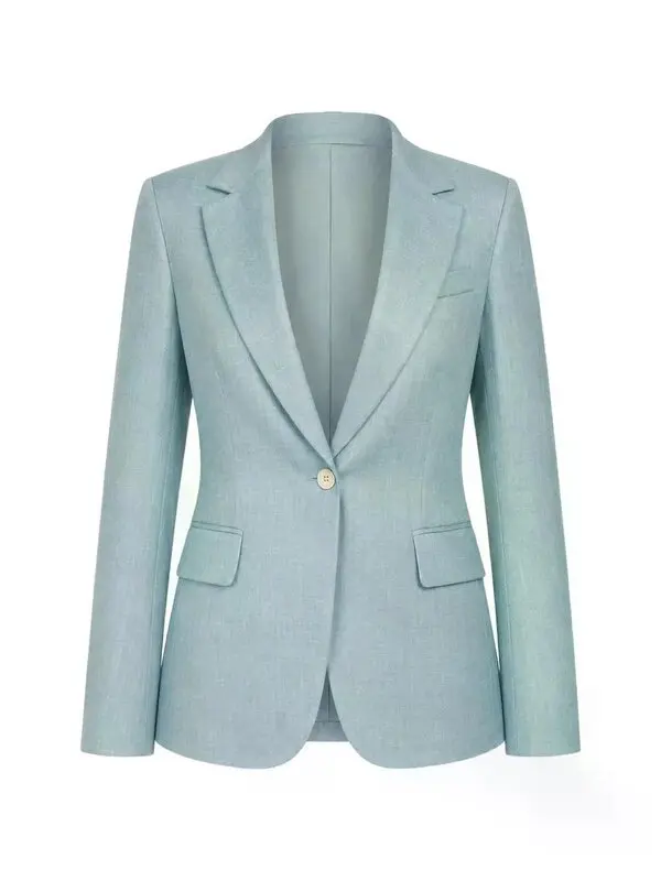 Eleventy Single-breasted Blazer - Blue