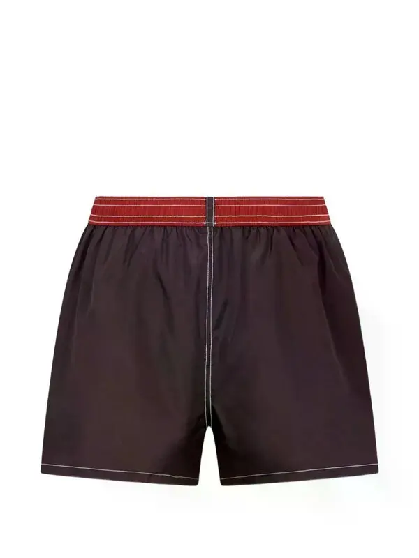 Dsquared2 Midi Swim Boxer Shorts With Logo Detail