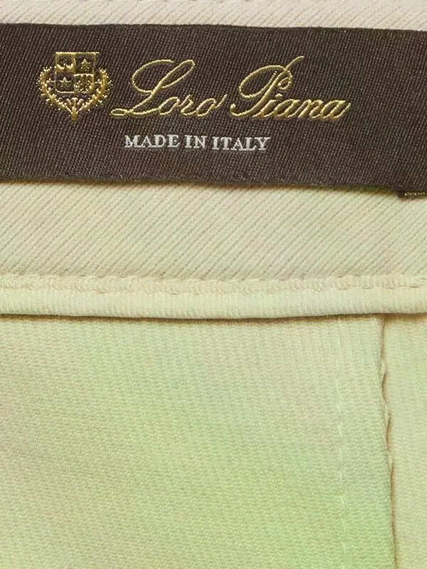 Loro Piana Skinny-leg Twill Trousers