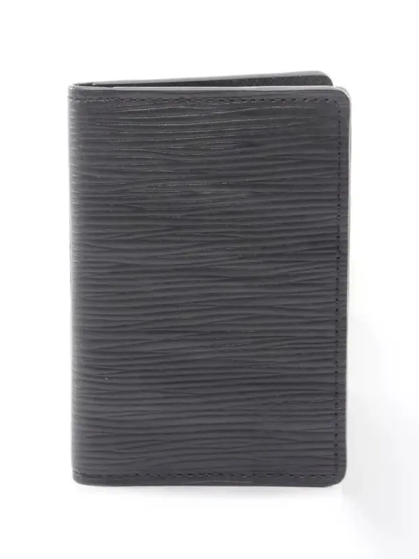 LOUIS VUITTON Epi Pocket Organiser Card Case - Black