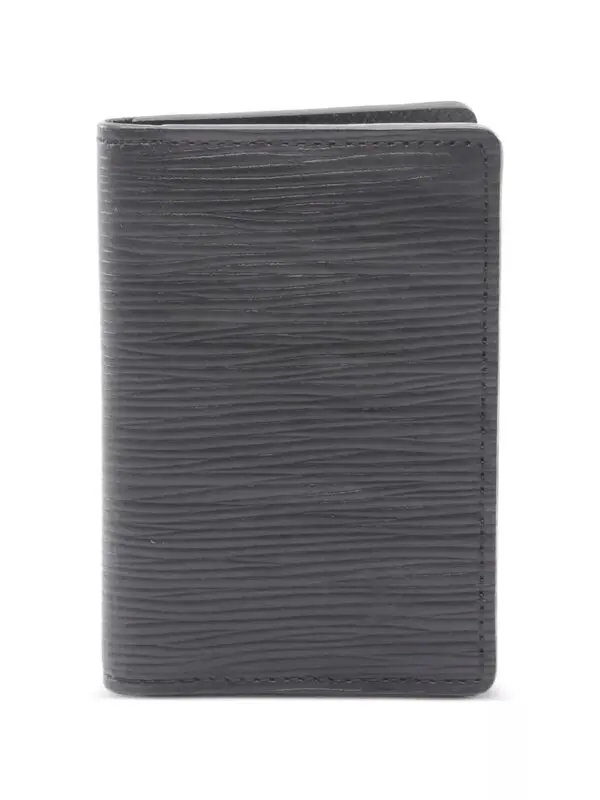 LOUIS VUITTON Epi Pocket Organiser Card Case - Black