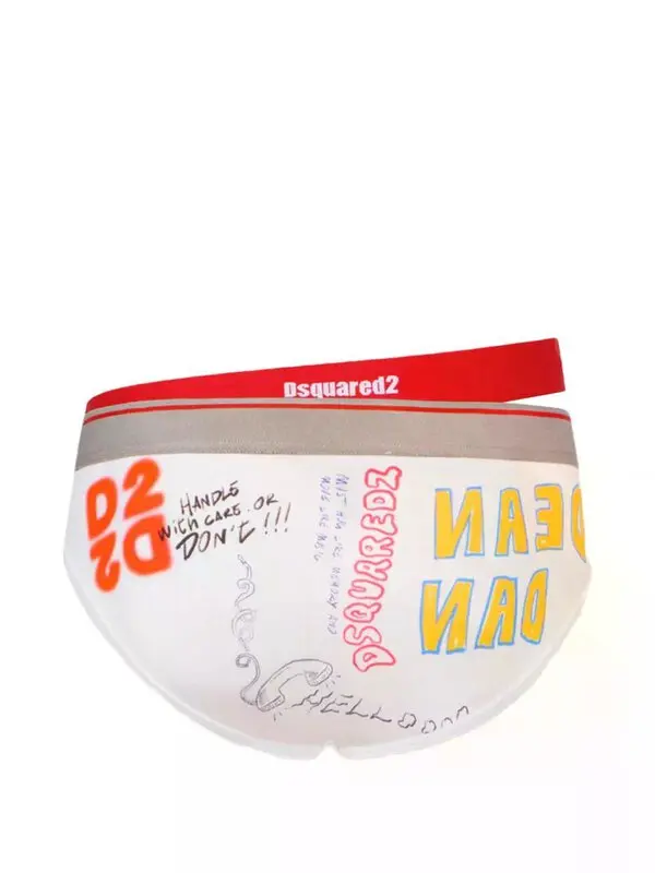 Dsquared2 Graffiti Briefs