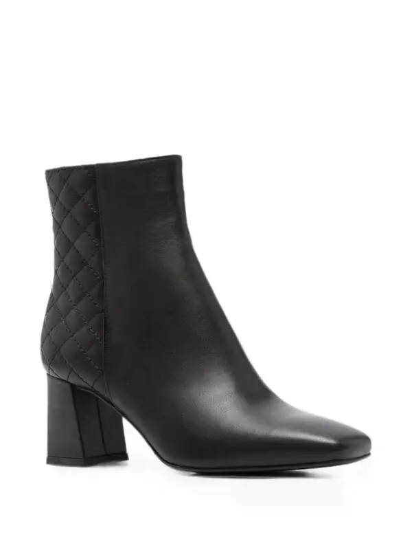 SERGIO MORETTI FIRENZE Quilted Leather Ankle Boots