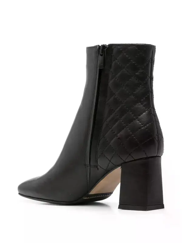 SERGIO MORETTI FIRENZE Quilted Leather Ankle Boots