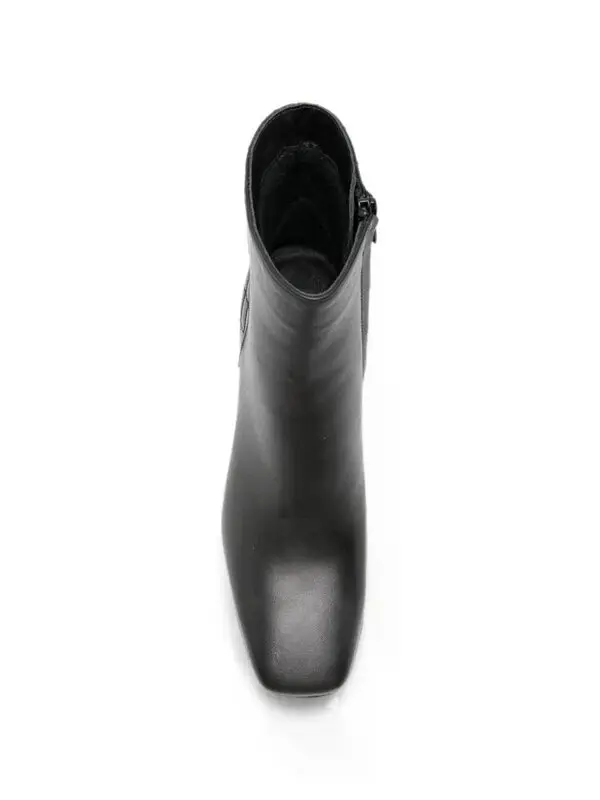 SERGIO MORETTI FIRENZE Quilted Leather Ankle Boots