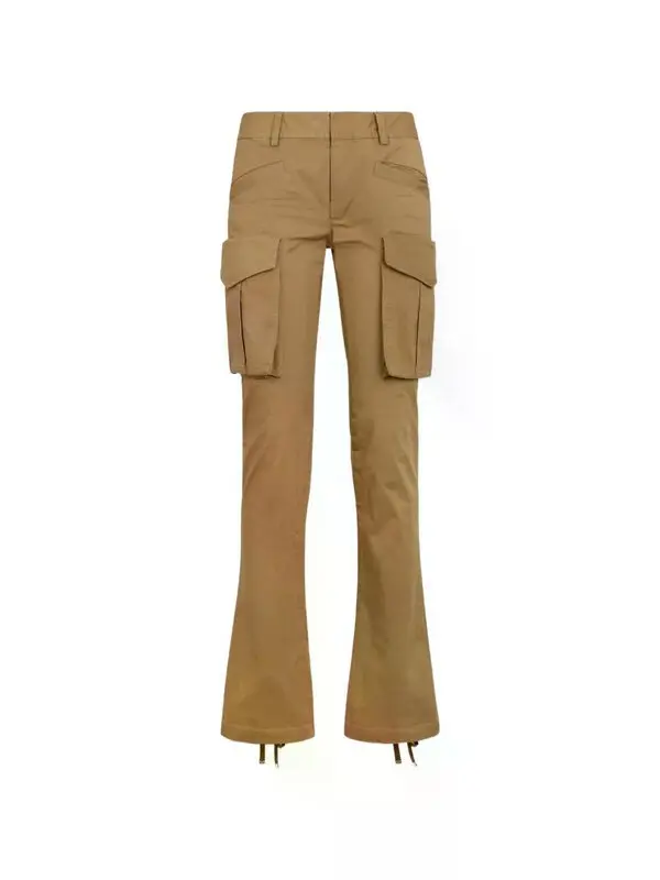 Dsquared2 Cotton Cargo Pants With Corset Lacing Detail