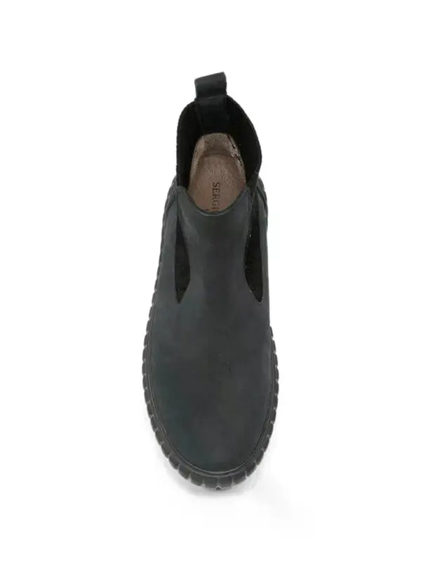 SERGIO MORETTI FIRENZE Suede Chelsea Boots