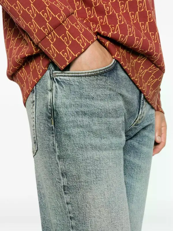Emporio Armani Faded Effect Jeans