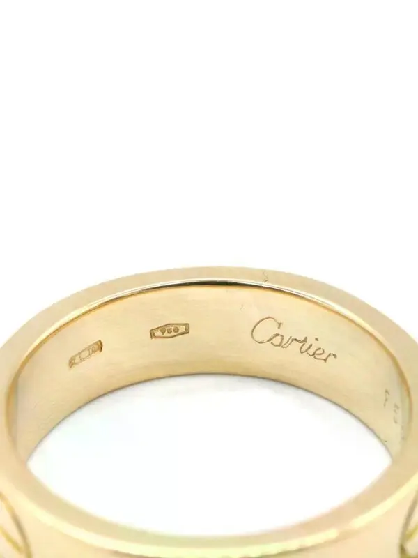 Cartier 18k Yellow Love Motif Ring
