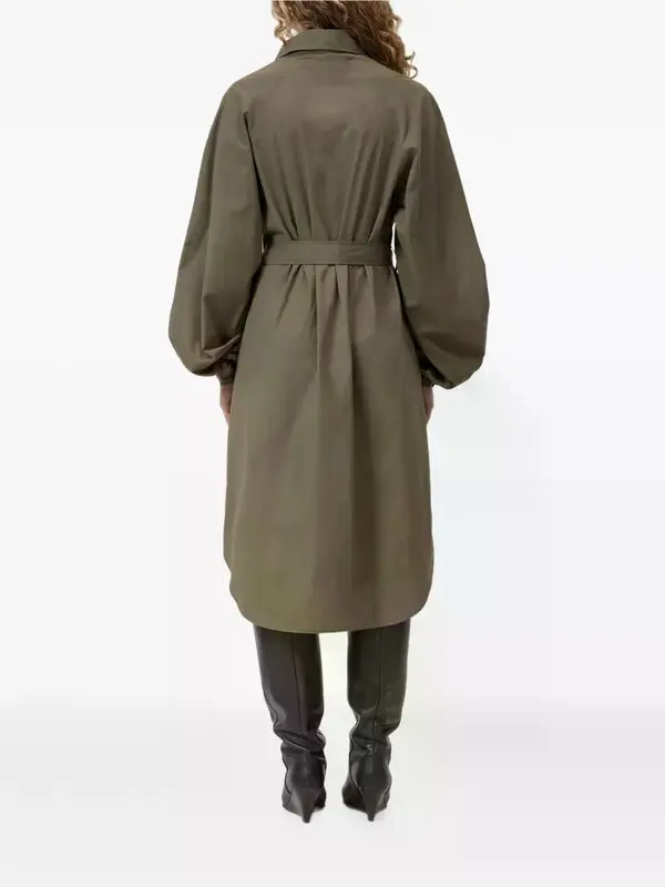 Closed Belted Midi Dress