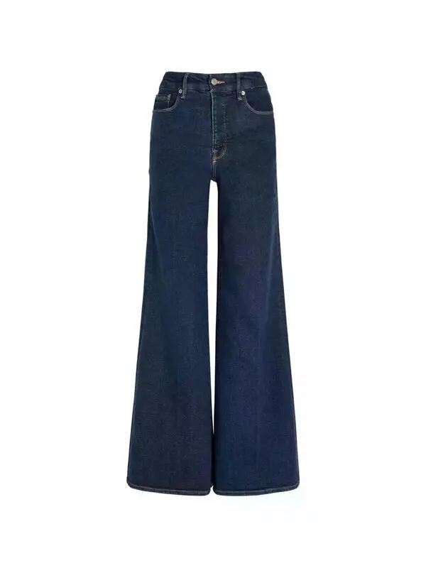 Good American Wide-leg Jeans - Blue