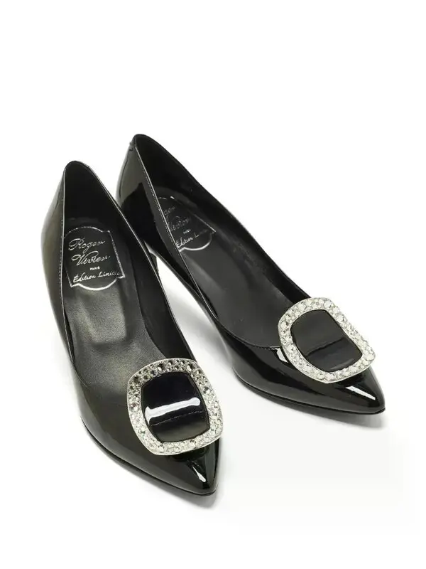 ROGER VIVIER Embellished Pumps - Black