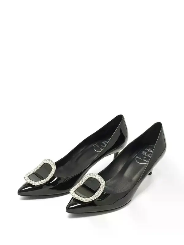 ROGER VIVIER Embellished Pumps - Black