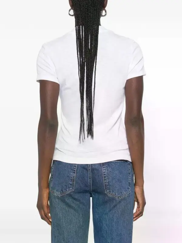 Vince Short-sleeve Mock Neck T-shirt